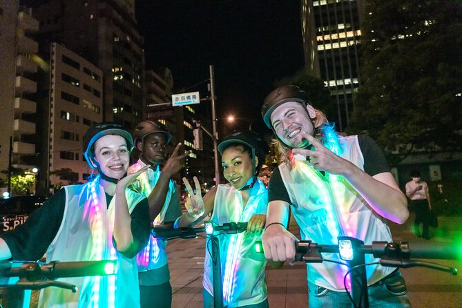 Tokyo E Scooter Night Tour With Tokyo Tower Admission - Key Points