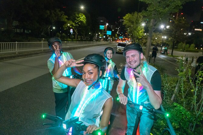 Tokyo E Scooter Night Tour With Tokyo Tower Admission - Explore the Vibrant Tokyo Nightlife