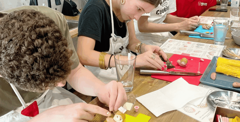 Tokyo : Experience Making a Character Bento - Bento Menu and Culinary Skills