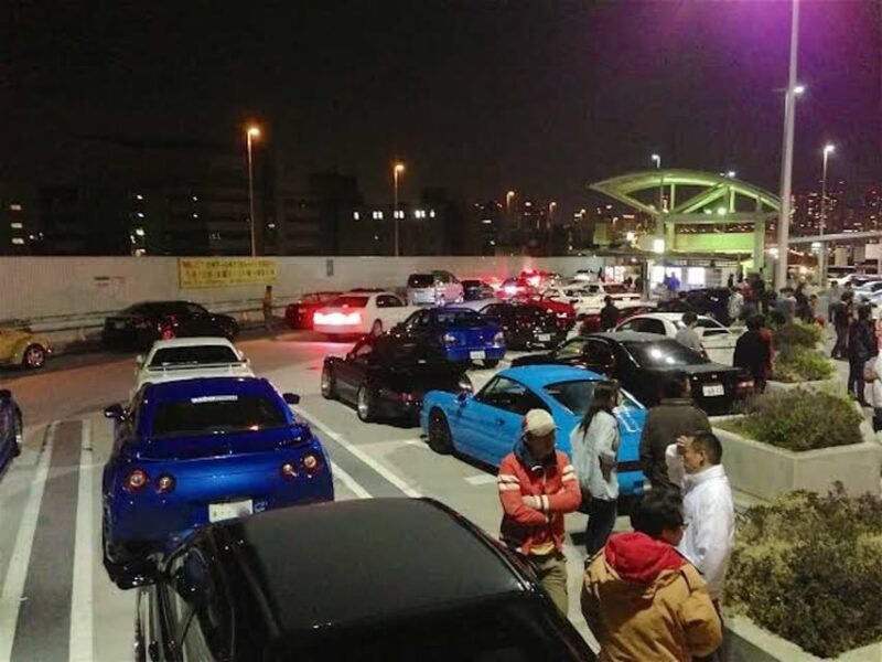 Tokyo: FAST&FURIOUS EXPERIENCE Daikoku Tokyo Car Club - Convoy of JDM Legends and American Muscle