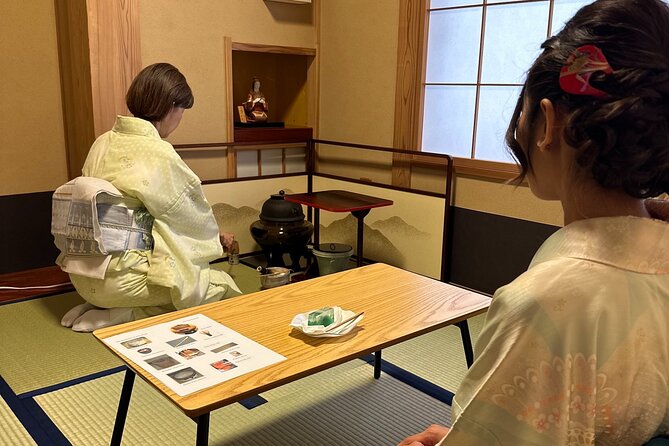 Tokyo : Genuine Tea Ceremony, Kimono Dressing, and Photography - Exploring the Tea Ceremony