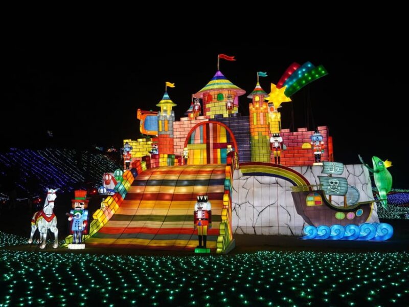 Tokyo: German Village Lighting and Farm Experience - German-Style Attractions