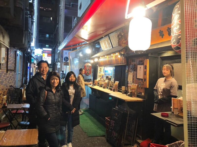 Tokyo Ginza Nightlife Friendly Foodie Tour With a Guide - Tour Inclusions