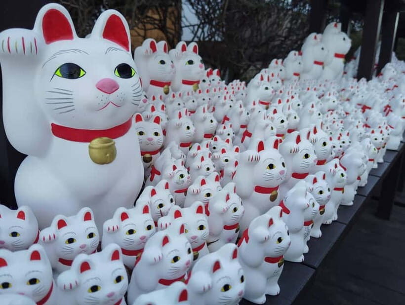 Tokyo: Gotokuji Temple Guided Tour with Manekineko Statues - Key Points