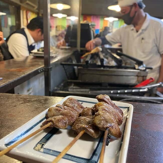 Tokyo: Hidden Food Gems in Tsukishima - Monjayaki & Sashimi - The Food and Atmosphere