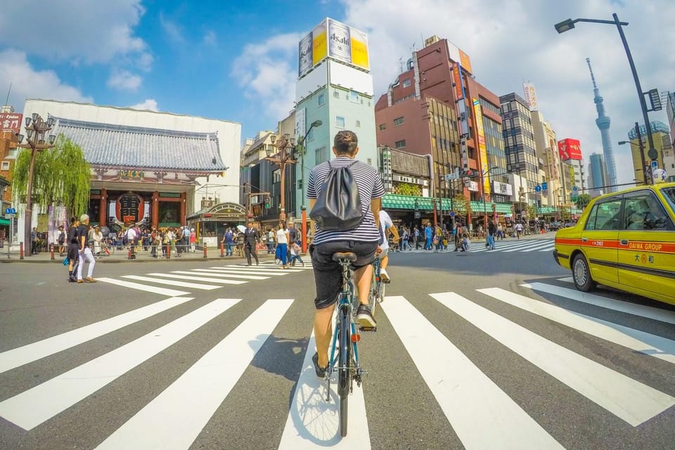 Tokyo: Hidden Gems Guided Bike Tour With Lunch - Itinerary Details