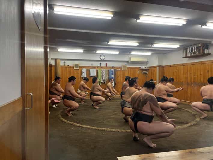 Tokyo Highlights Tour: Sumo, Sushi, Tea, and Tokyo Tower - Sumo Beya: Witness Sumo Training