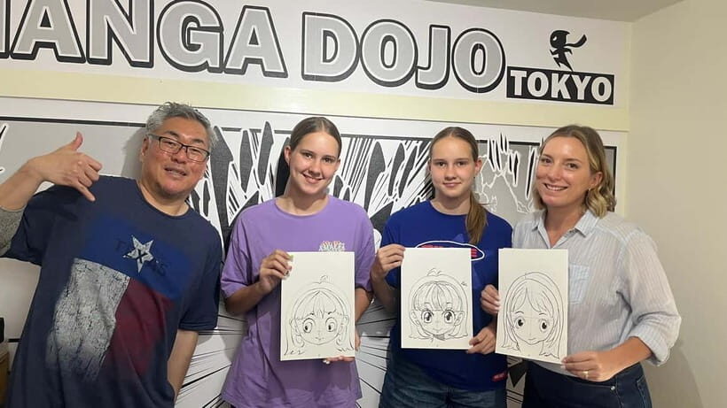 Tokyo/Ikebukuro Manga lesson by acitive pro-Manga artists - A Detailed Look at the Manga Workshop Experience