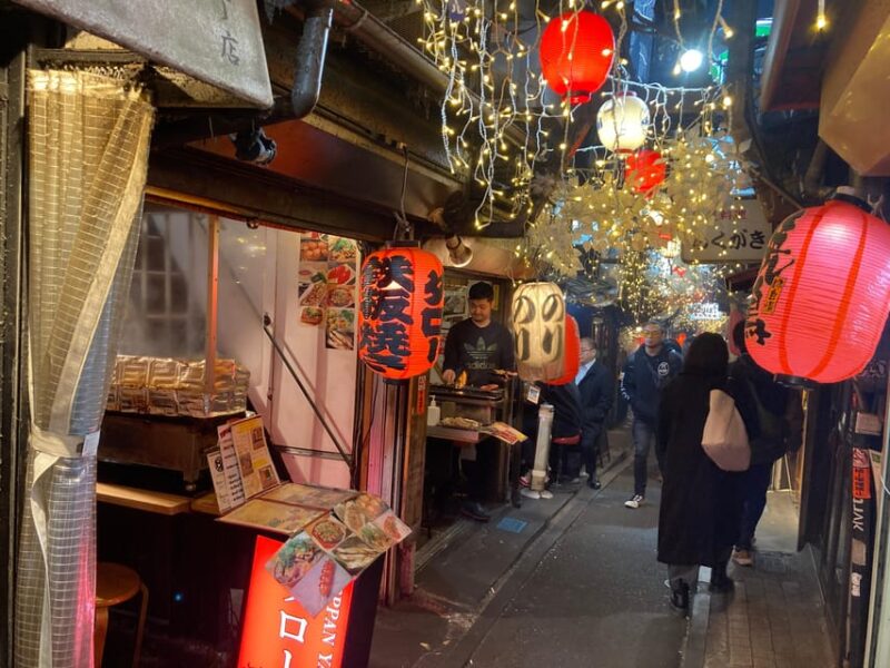 Tokyo Japanese Local Bar Night Tour in Shinjuku - Taking in Local Izakaya Culture