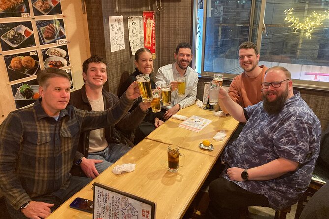Tokyo Japanese Local Bar Night Tour in Shinjuku - Included Experiences