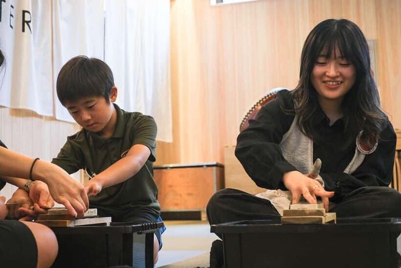 Tokyo: Knife Making Workshop (Sharpening, Engraving) - Key Points