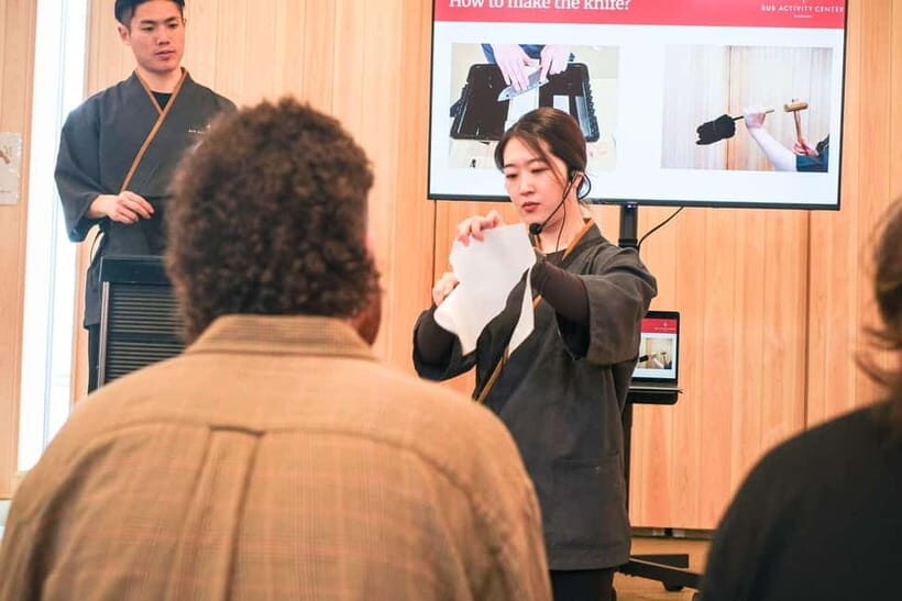 Tokyo: Knife Making Workshop (Sharpening, Engraving) - Who Should Consider This Experience?