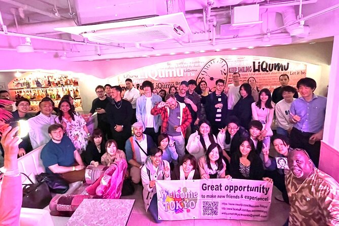 Tokyo Local Friends Solo Attend Party All We Can Drink in Harajuk - Experience the Vibrant Harajuku Nightlife
