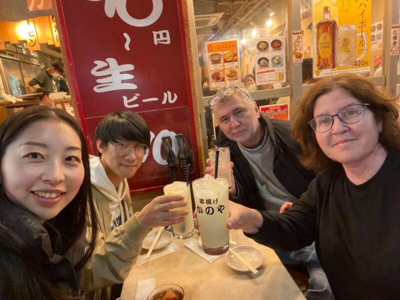 Tokyo: Locals' Secret Food Tour // Food&Drinks Included! - Food and Drink Inclusions