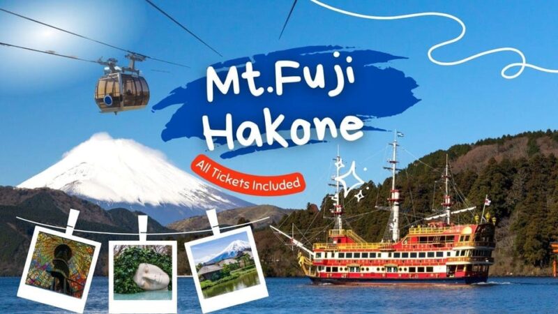 Tokyo: Mt.Fuji, Hakone & Open-Air Musuem or Oshino Hakkai - Key Points