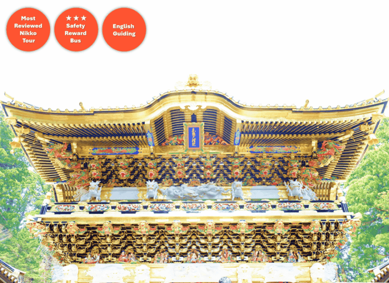 Tokyo: Nikko Toshogu Shrine and Kegon Waterfall Tour - Nikko Toshogu Shrine