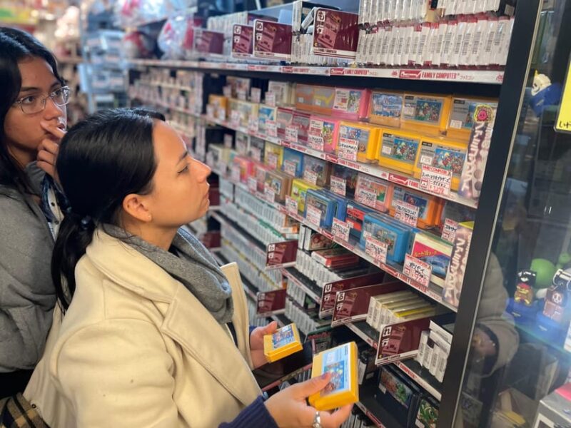 Tokyo: Nostalgic Anime & Retro Gaming Adventure in Akihabara - Discovering Rare Collectibles and Treasures