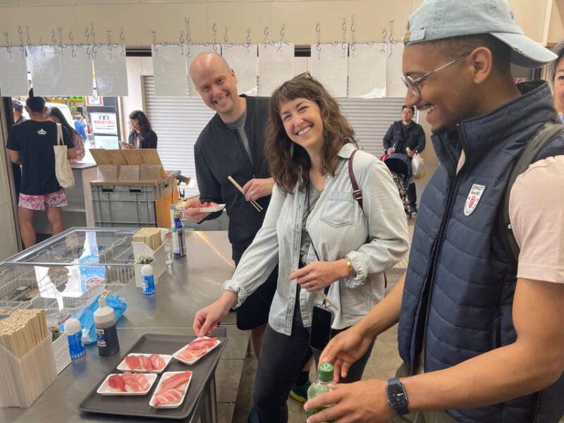 Tokyo Old Fish Market Food Tour - Tsukiji Fish Market - Itinerary