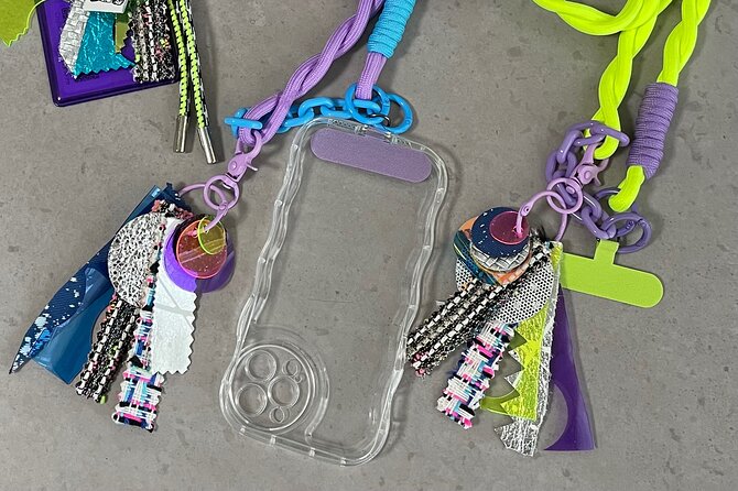Tokyo Original Keychain and Card Holder or Phone Strap Workshop - Included Services