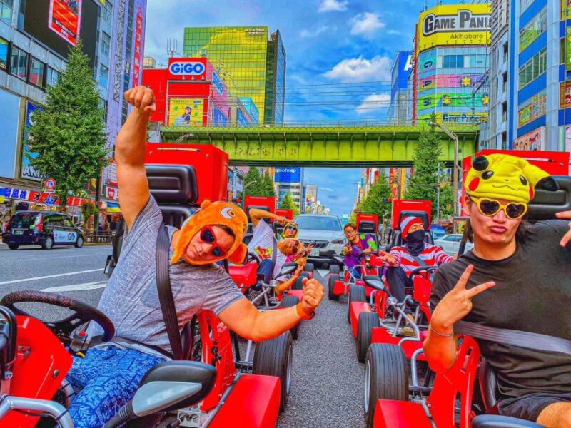 Tokyo: Original Street Kart Experience From Akihabara - Safety and Requirements