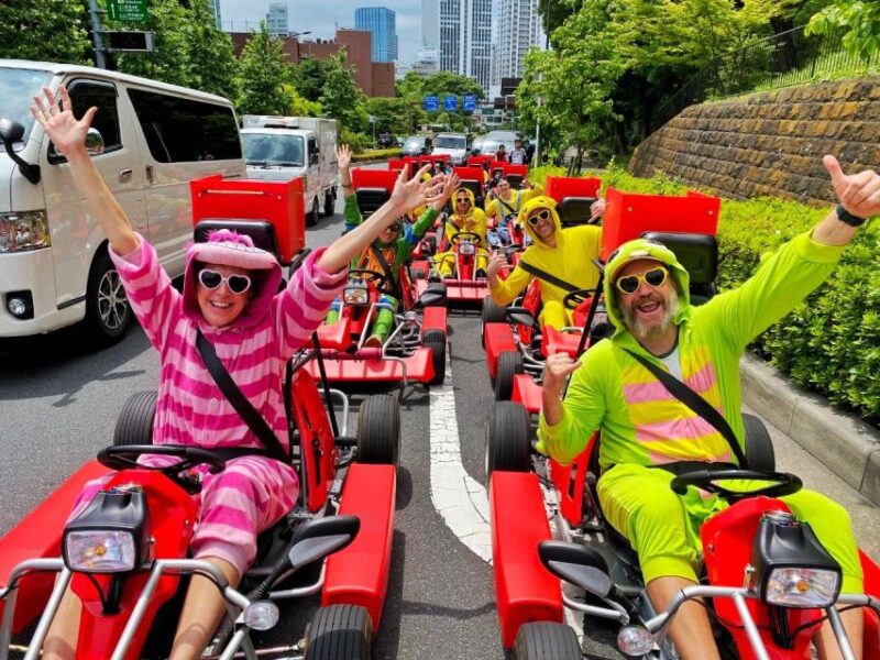 Tokyo: Original Street Kart Experience From Tokyo Bay - Equipment and Optional Rentals