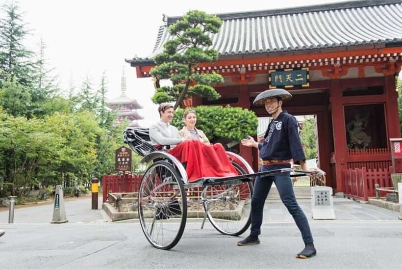 Tokyo: Private Guided Walking Tour & Rickshaw Experience - Detailed Breakdown of the Experience