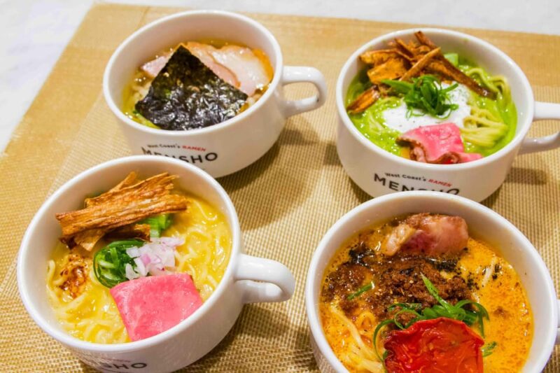 Tokyo: Ramen Tasting Tour With 6 Mini Bowls of Ramen - Types of Ramen Offered
