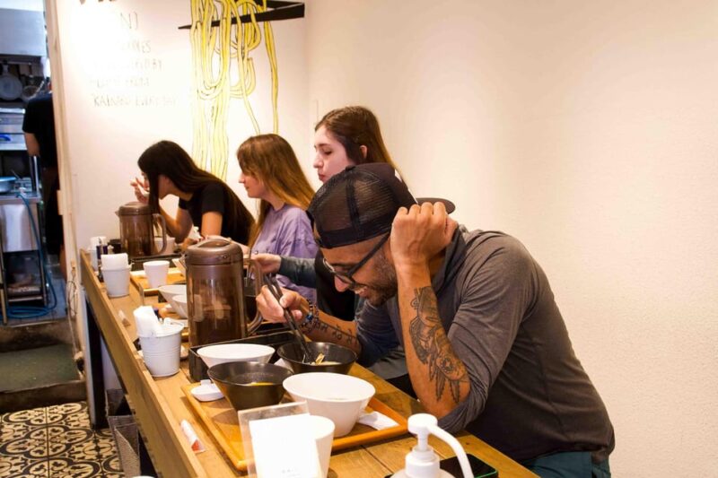 Tokyo: Ramen Tasting Tour With 6 Mini Bowls of Ramen - Walking Distance and Dietary Accommodations