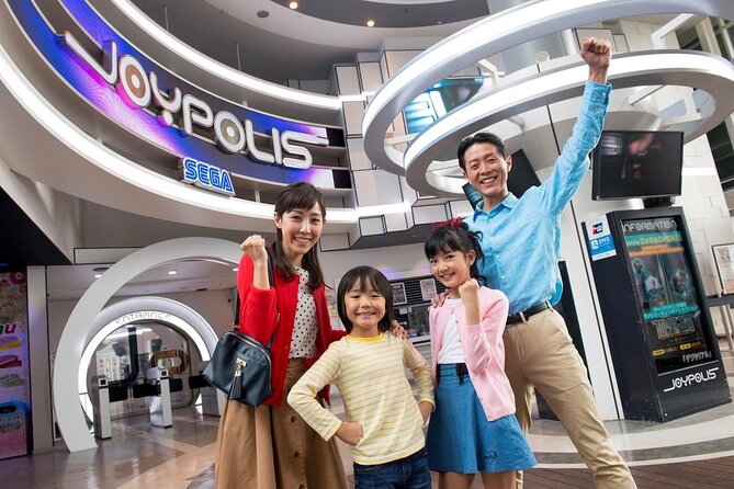 Tokyo: SEGA Joypolis E-Tickets With Optional Tokyo Metro Pass - Key Points