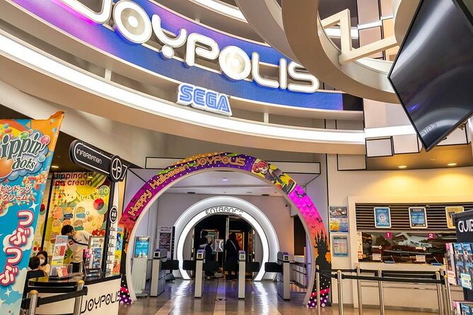 Tokyo: SEGA Joypolis E-Tickets With Optional Tokyo Metro Pass - Planning Your Visit