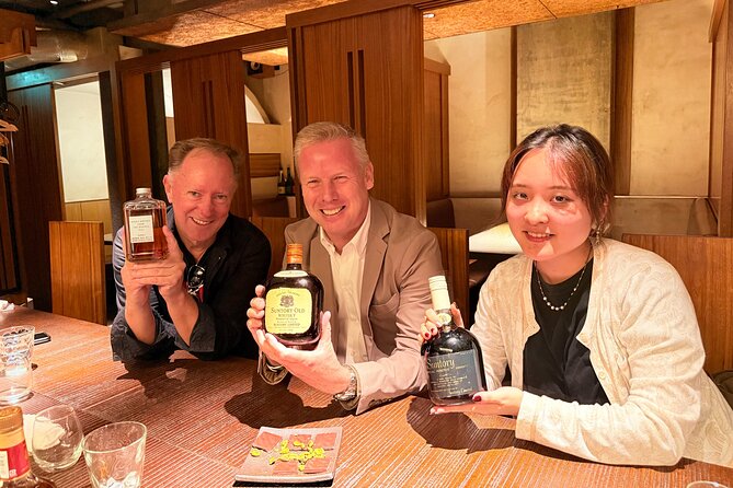[Tokyo Shibuya] Japanese Whiskies and Sake Tasting Experience!! - Whiskey Course Details