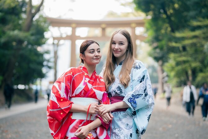 Tokyo, Shibuya: Meiji Shrine Tour in KIMONO / English-friendly - Accessibility and Participation