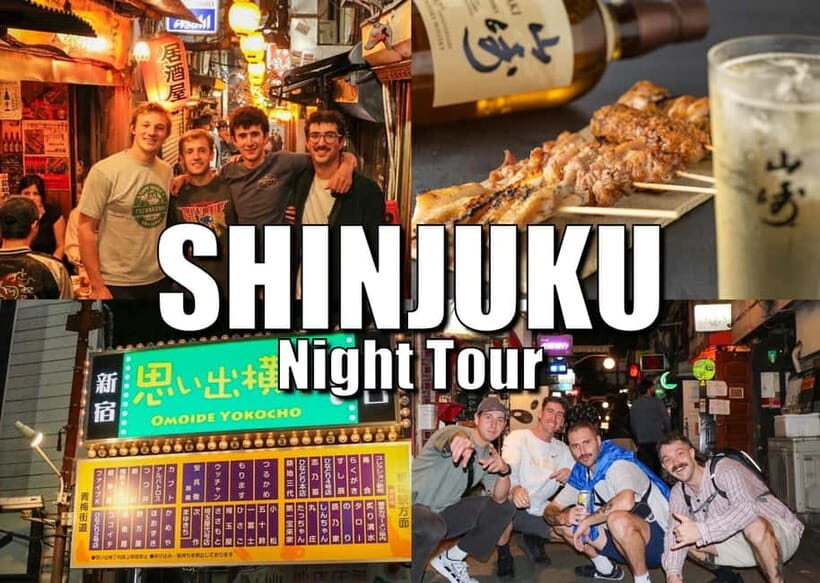 Tokyo: Shinjuku Night Tour with 6 dish & all-you-can-drink - A Deep Dive into Shinjuku’s Nightlife