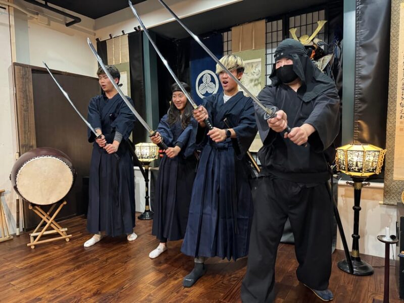 Tokyo: Shinobi Samurai Premium Experience at Ninja Clan Dojo - Key Points
