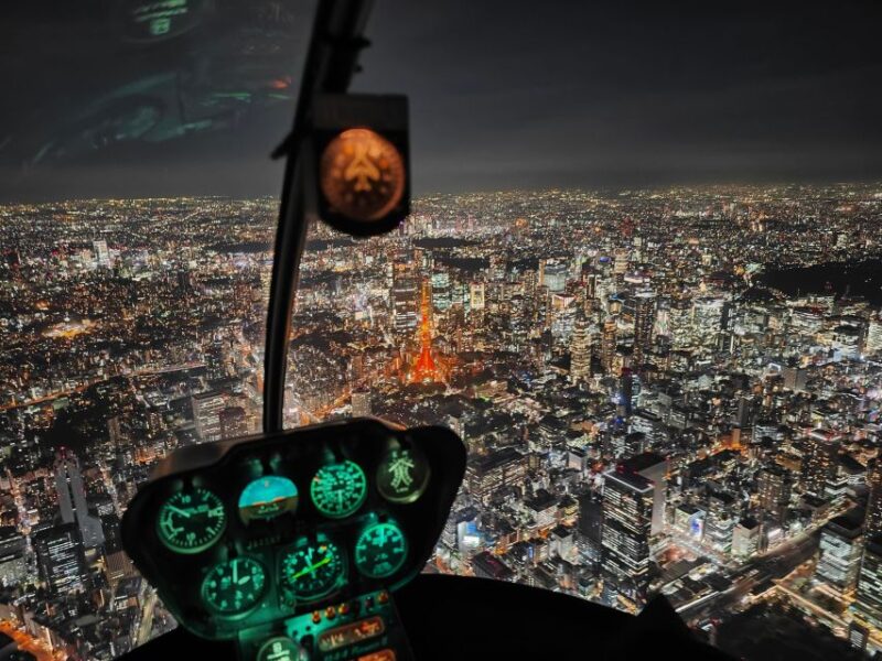 Tokyo Sightseeing Helicopter Tour for 5 Passengers - Key Points