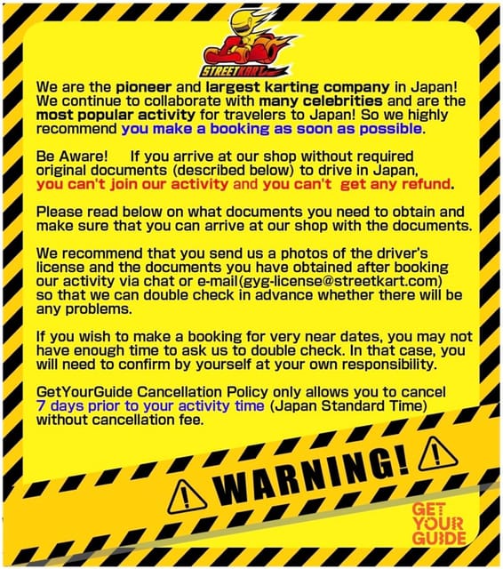 Tokyo: Street Kart Experience in Shibuya - Frequently Asked Questions