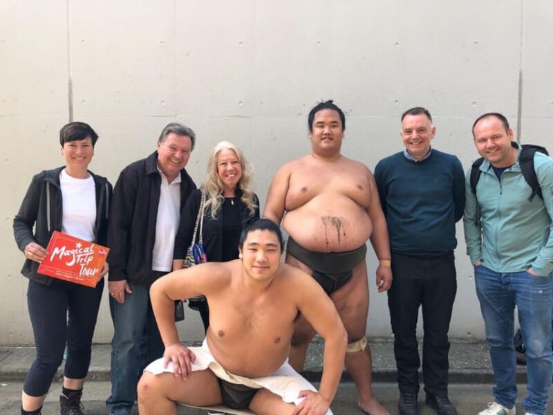 Tokyo: Sumo Practice Tour With Ring-Side Seat and Photoshoot - Sumo Training Observation