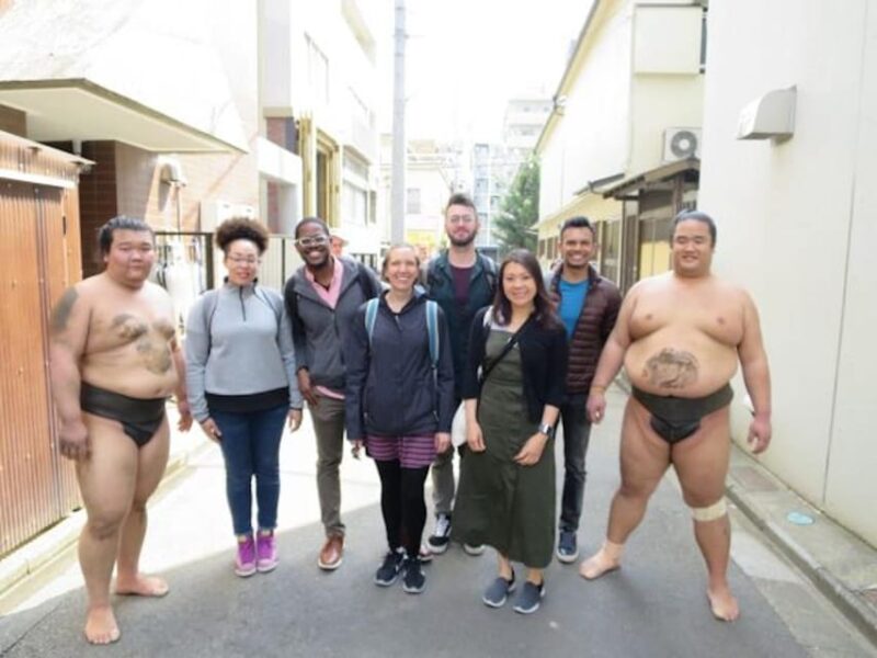 Tokyo: Sumo Practice Tour With Ring-Side Seat and Photoshoot - Photoshoot Opportunity