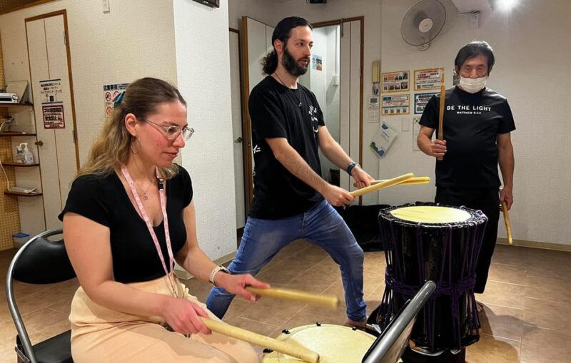 Tokyo: Taiko Drum Experience in Kabukicho With Dinner - Key Points