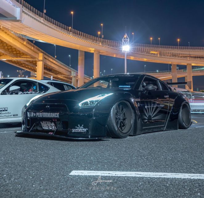 Tokyo: Tokyo Car Club Member & LBWK GT-R35 Ride at Daikoku - Getting to Akihabara