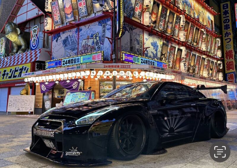 Tokyo: Tokyo Car Club Member & LBWK GT-R35 Ride at Daikoku - Riding the 700hp GT-R Liberty Walk