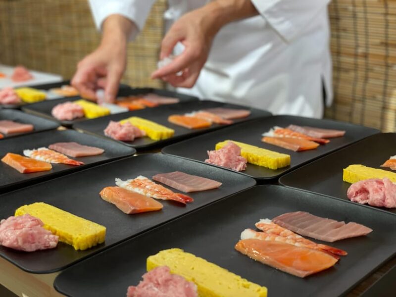 Tokyo: Tsukiji Fish Market Sushi Making Class With Pro Chef - Ingredients and Preparation