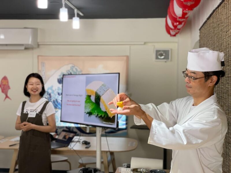 Tokyo: Tsukiji Fish Market Sushi Making Class With Pro Chef - Securing Your Spot