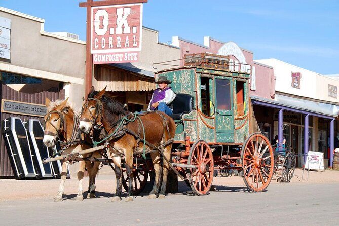 Tombstone and Bisbee Sightseeing Tour with Saguaro N.P. - Key Points