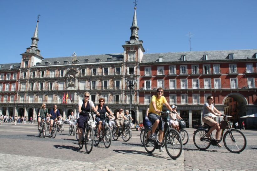 Top highlights of Madrid Bike Tour- 3hrs (e-bike optional) - An Introduction to Madrid’s Heart in 3 Hours