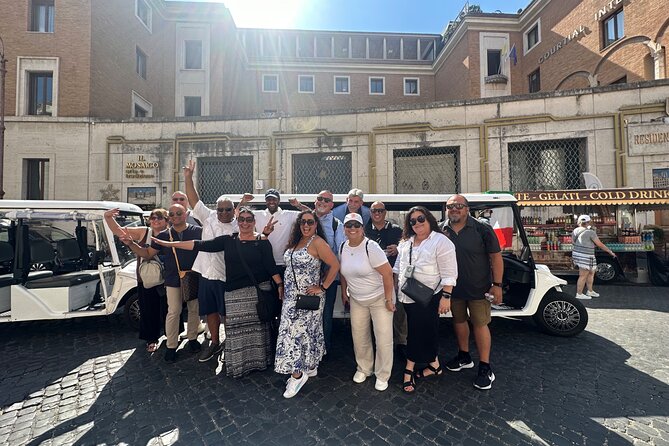 Top Ten Rome Major Attractions Private Tour by Golf Cart - FAQ