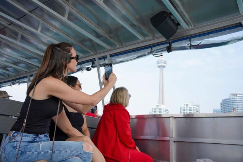 Toronto: Premium Driving Tour with Tower and Harbour Cruise - Transportation, Group Size, and Overall Value