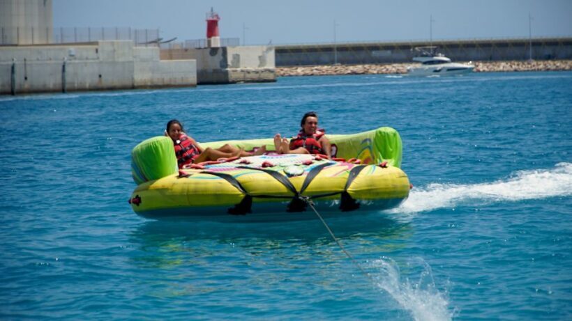 Torrevieja: Speedboat-Powered Inflatable Crazy Sofa Ride - Key Points