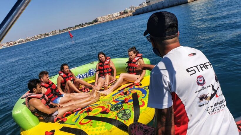Torrevieja: Speedboat-Powered Inflatable Crazy Sofa Ride - What to Expect from Your Crazy Sofa Ride