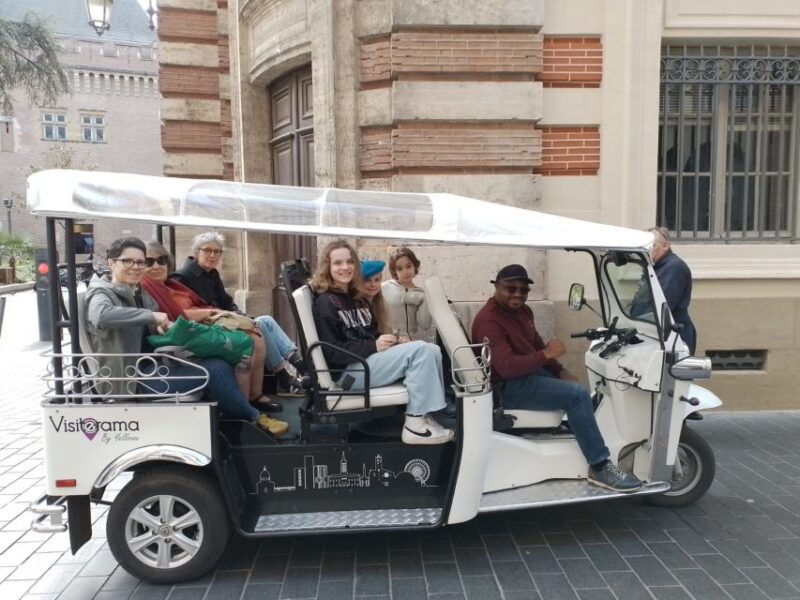 Toulouse: Electric Tuk-Tuk Tour with Photo Stops and Audio - The Sum Up
